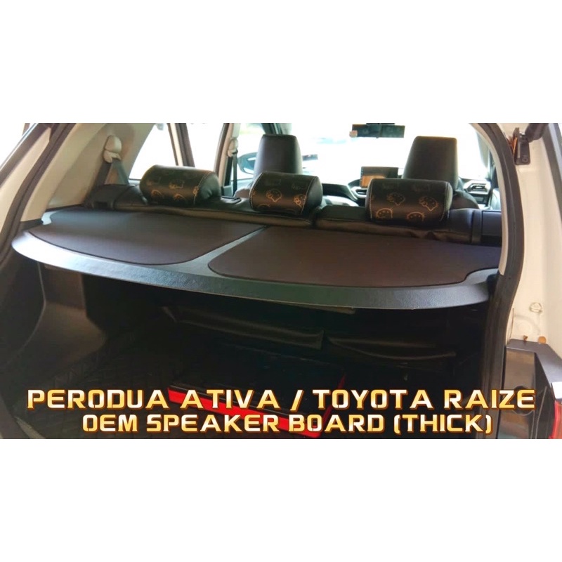 PERODUA ATIVA RAIZE ROCKY OEM REAR SPEAKER BOARD (THICK) | Shopee Malaysia