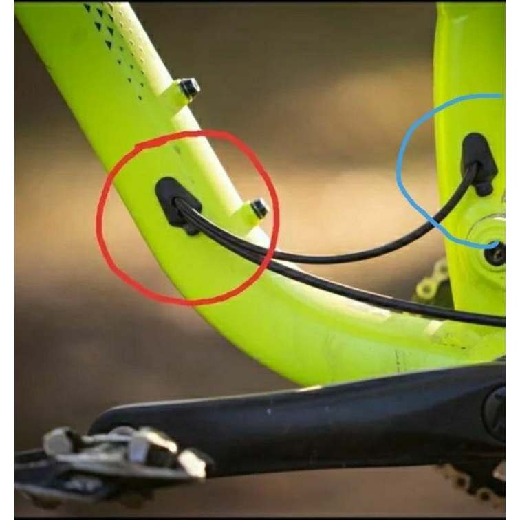 Cable Guide Rubber Rubber Frame Rubber Frame 1 & 2 bicycle brake Cable ...