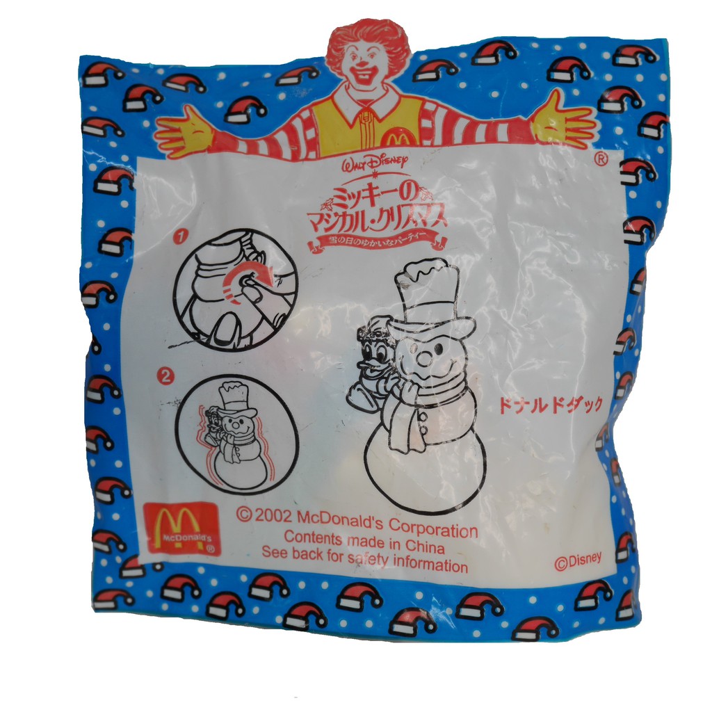 Mcdonald's Disney Donald Duck 2002 *X00362* Ready Stock | Shopee Malaysia