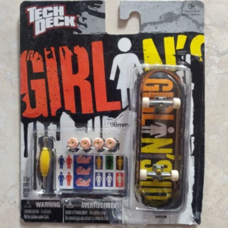 Techdeck Fingerboard Tech Deck 1031 & Girl | Shopee Malaysia