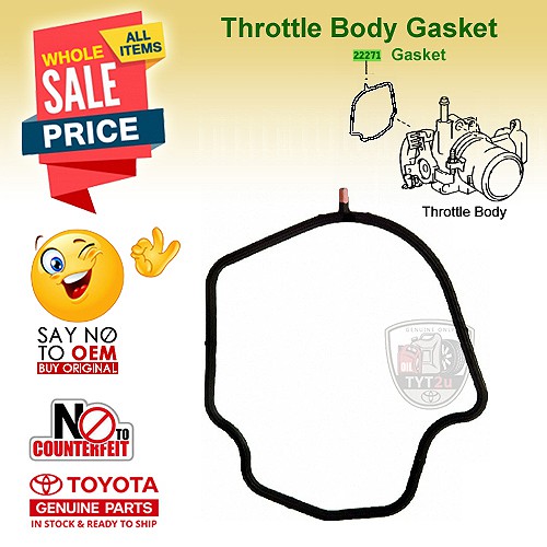 Altis (2001-) Throttle Body Gasket ZZE122 22271-0D030 22271-22040 ...