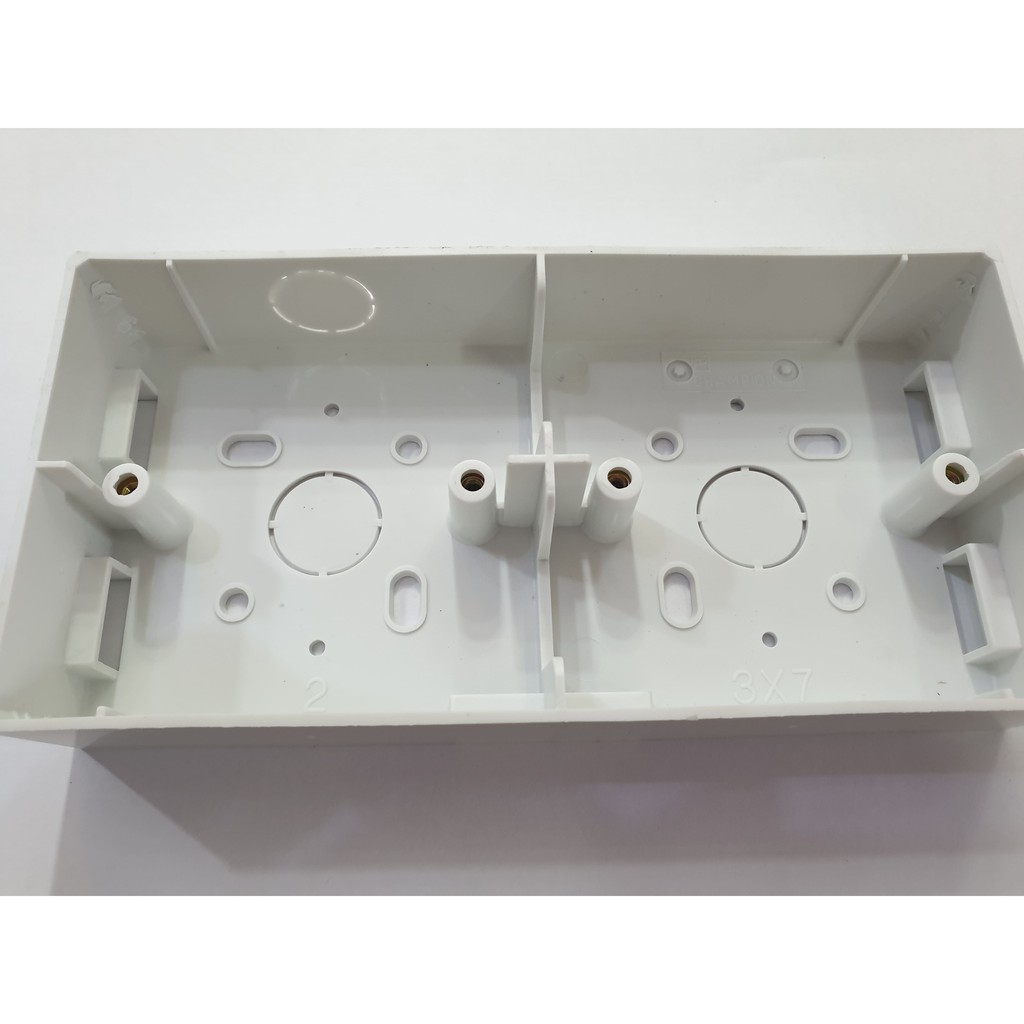 PVC NUT BOX 3X3 3X7 3X6 3X10 3X12/WIRING SWITCH NUT BOX/SURFACE NUT BOX ...