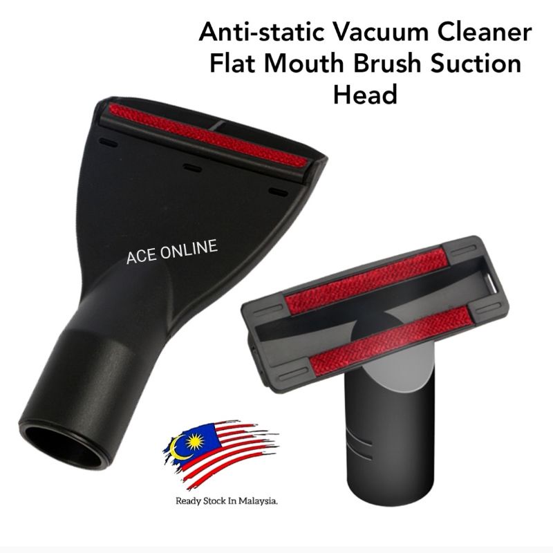 Anti-static Vacuum Cleaner Flat Mouth Brush Suction Head 32/35mm ...