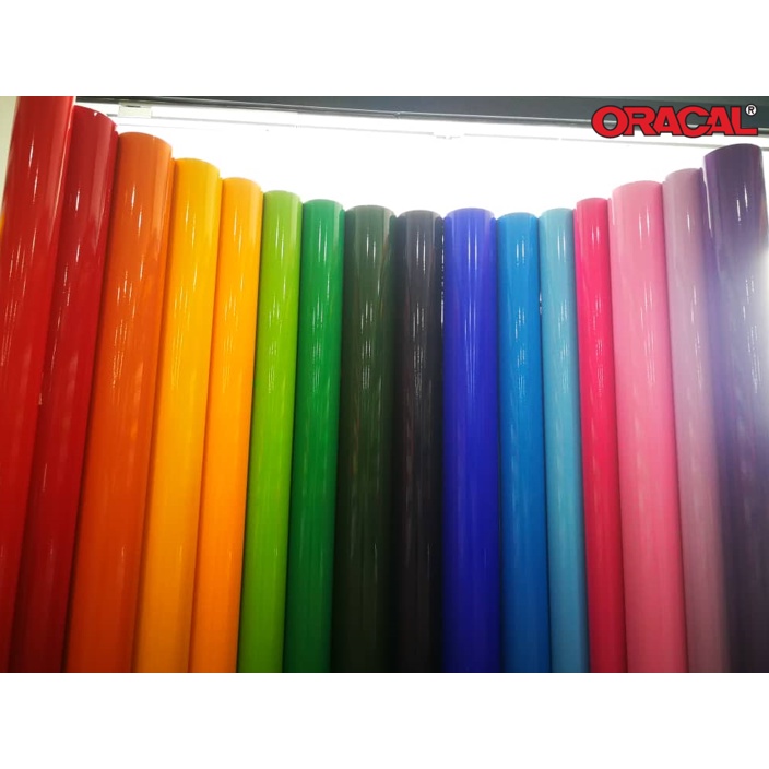 Oracal 651/6510 Series Car Wrap Vinyl Films Advertising Stickers/Logos ...
