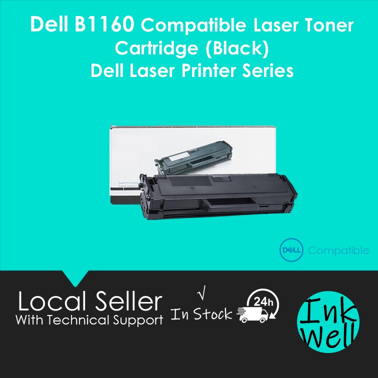 DELL B1160 B1160w B1163 B1163w B1165 B1165nfw Black Compatible Toner Cartridge | Shopee Malaysia