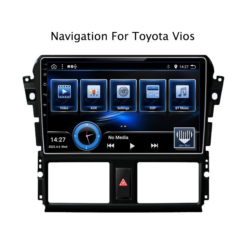 IPS 2.5D Octa Core 4G RAM 64G ROM Android 13 Car Head Unit for Toyota ...