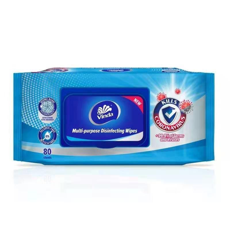 Disinfection Vinda Deluxe Wipes Towel New Edition(Tisu Basah Disinfeksi ...