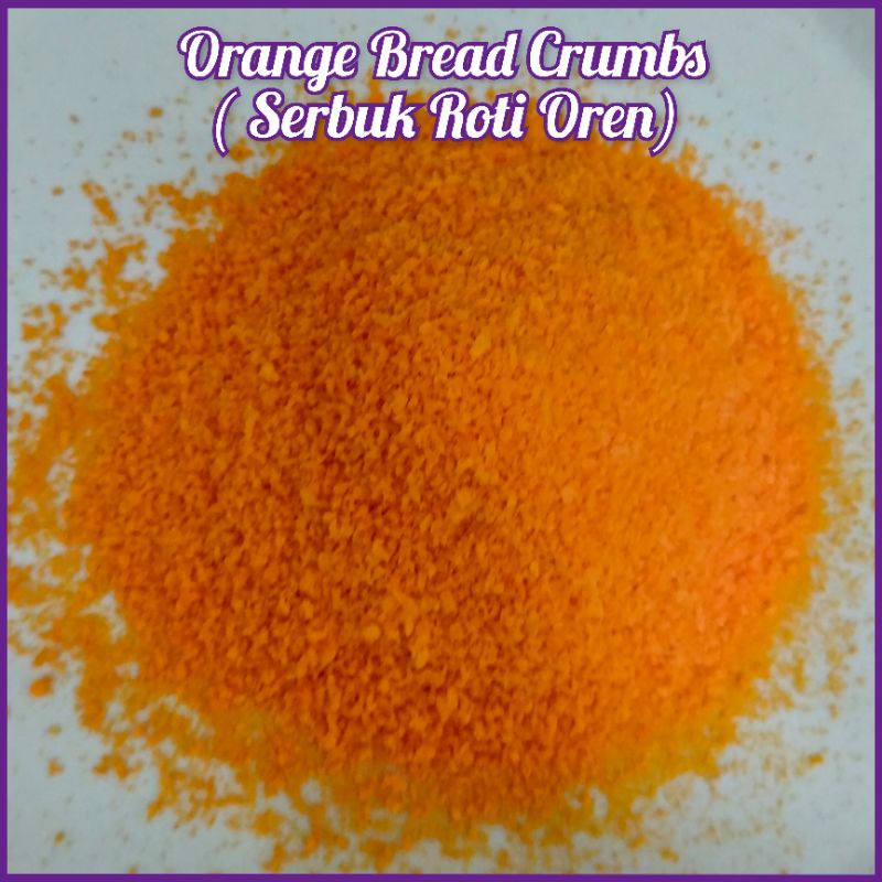 (Ready Stock) ORANGE BREADCRUMBS 250G/500G/1KG/SERBUK ROTI OREN | 橙色面包屑 ...