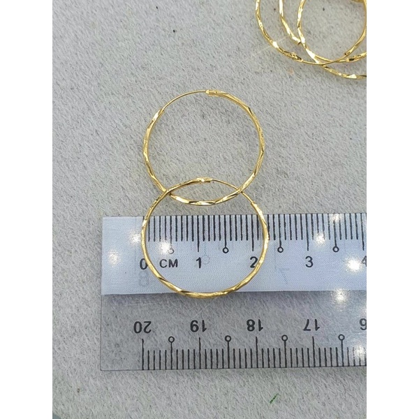 Subang Ring Emas 916 Earing | Shopee Malaysia