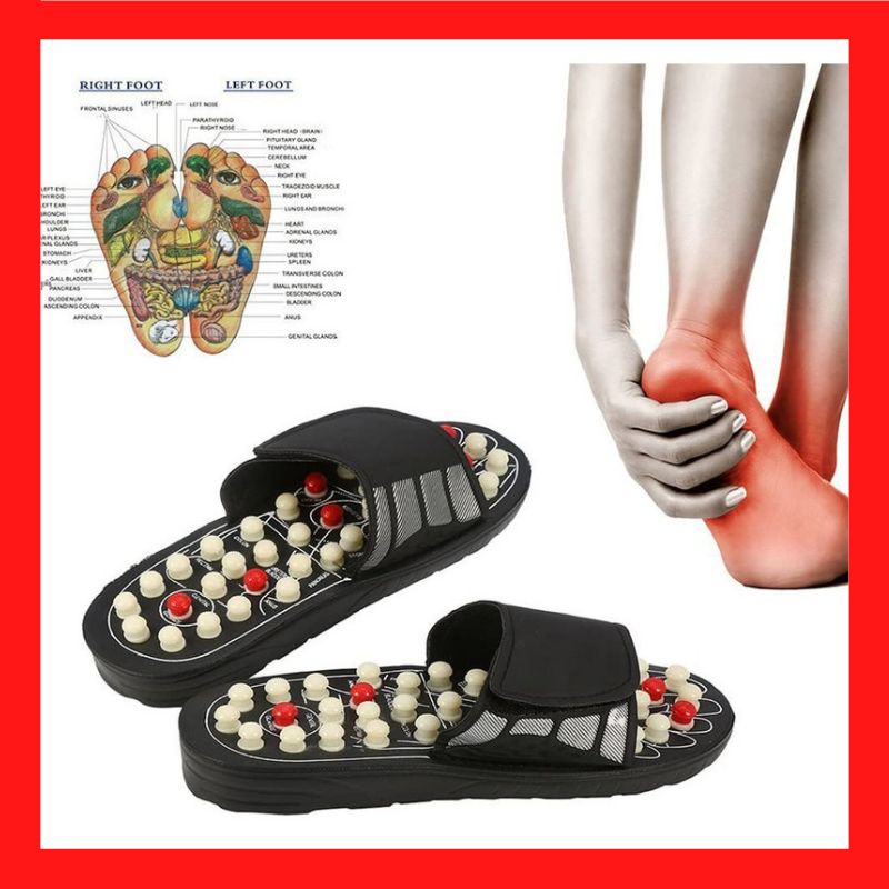 Foot massage Foot massage slippers Massage slipper Reflexology slipper ...