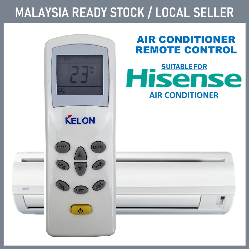 Hisense Replacement For Hisense Air Cond Aircond Air Conditioner Remote ...