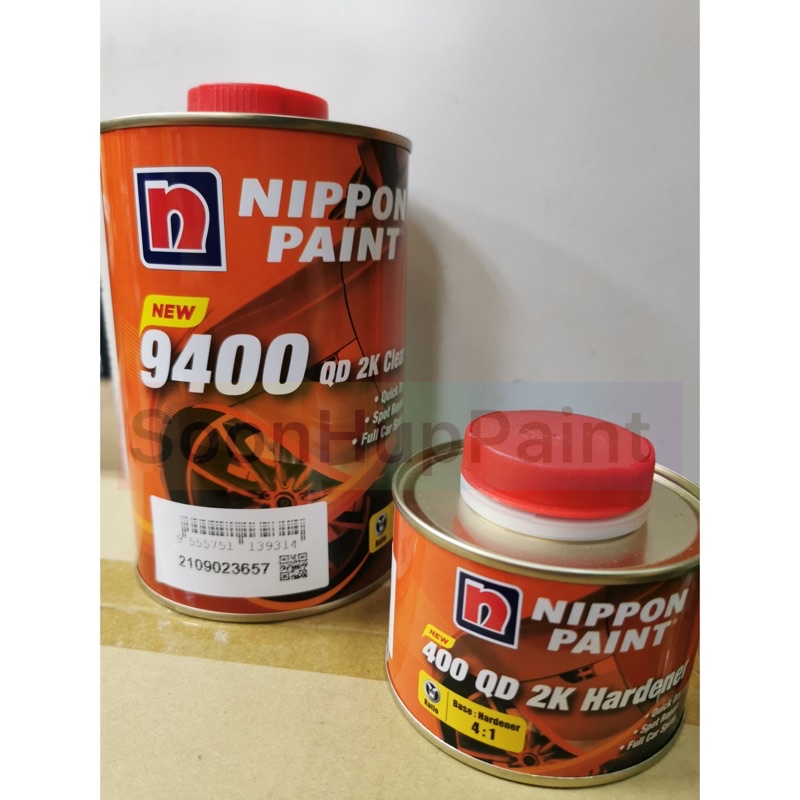 NIPPON 9400 2K 4:1 FAST DRY TOUCH UP CLEAR e1L(Set) | Shopee Malaysia