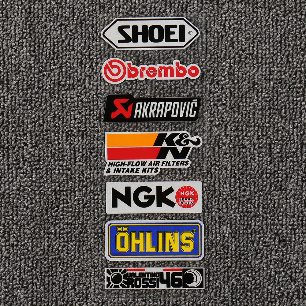 Musion Original Racing Sponsor Sticker Motorcycle Helmet Decal ...