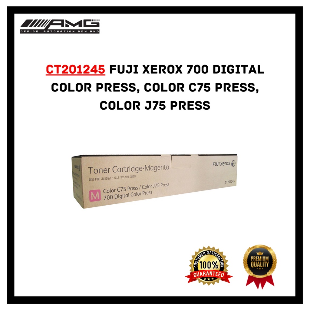 Fuji Xerox CT201245 700 Digital Color Press, Color C75 Press, Color J75 ...