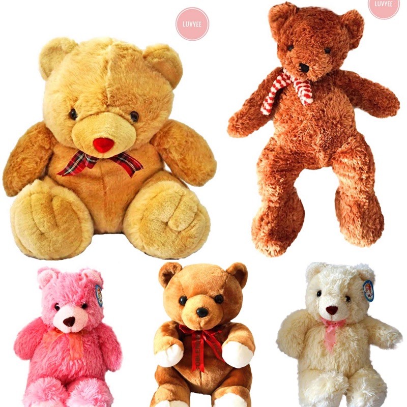 Stuffed Teddy Bear Plush Toys 59cm/52cm/36cm/32cm Cute soft teddy toys ...