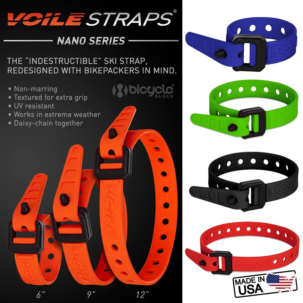 VOILE STRAPS NANO SERIES 6" 9" 12" NYLON BUCKLE ONE STRAPS A MILLION ...