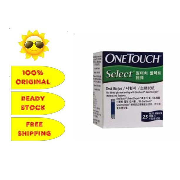 One Touch Select Strips 25's | Shopee Malaysia