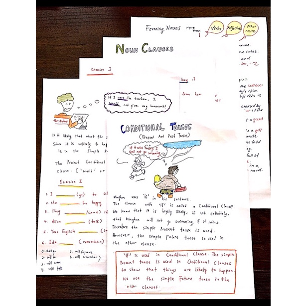 🔥[IGCSE NOTES] IGCSE Year 7 ENGLISH Note and exercises (hard copy ...