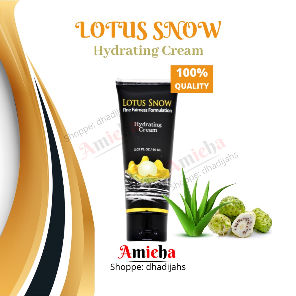 Lotus Snow Hydrating Cream🧡2Box(6tiub)🧡 | Shopee Malaysia