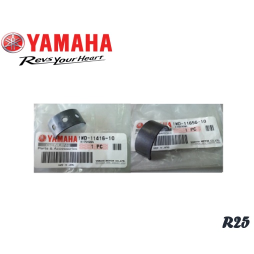 (100% ORIGINAL) YAMAHA R25 PLANE BEARING // R3 YZF-R25 CON ROD SHIM ...