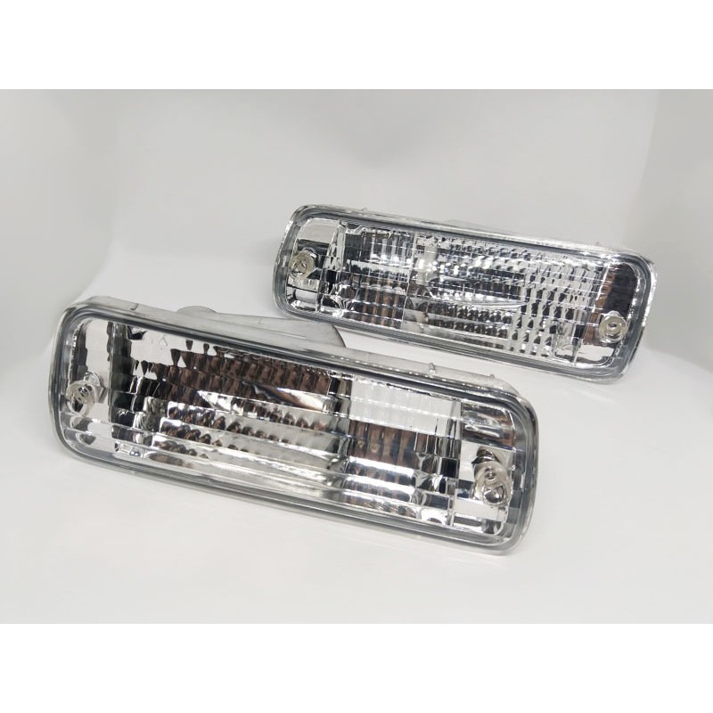 Toyota Landcruiser LT79 RJ77 93 Clear Crystal Front Bumper Lamp ...