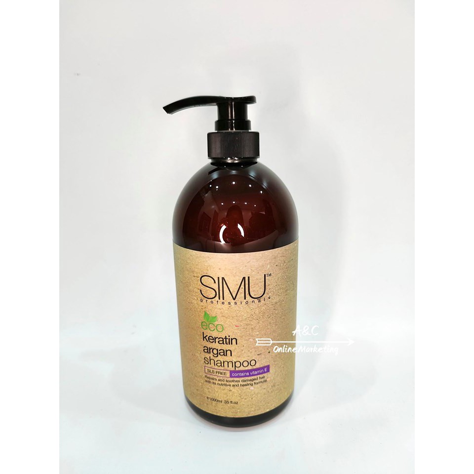 Simu Professional Salon Eco SLS Free Shampoo/Conditioner Mask 1000ml ...