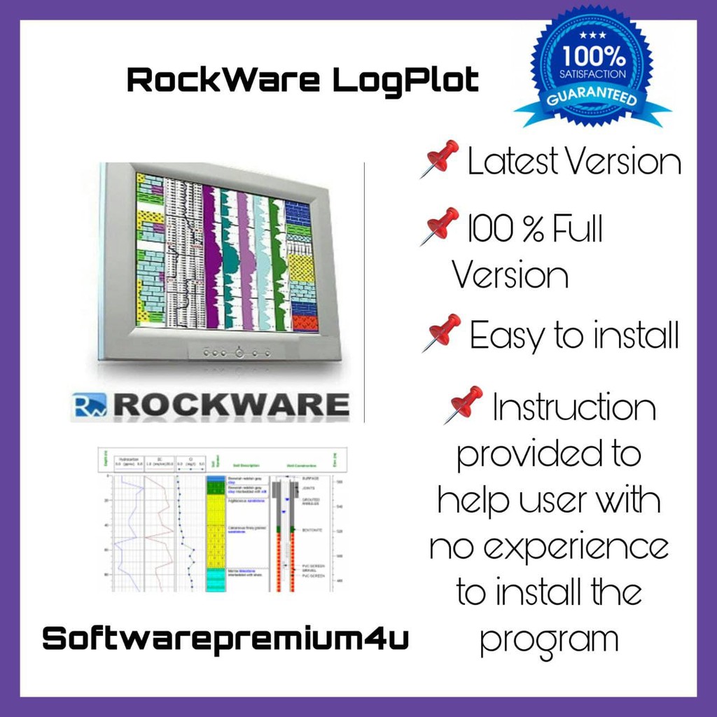 🔥【 Latest 】🔥 RockWare LogPlot 7.4.113.119 | Shopee Malaysia