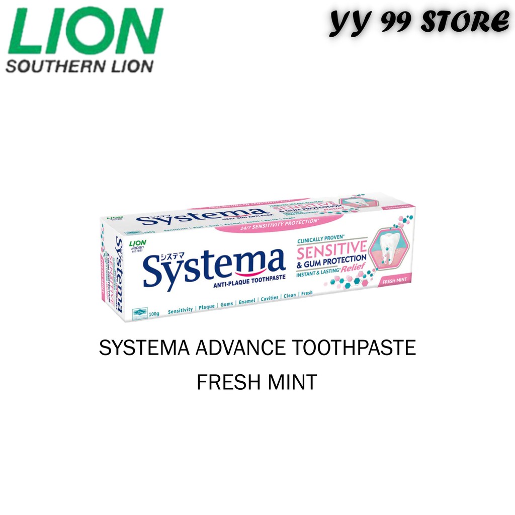 Systema Sensitive & Gum Protection Toothpaste 100g - Fresh Mint ...