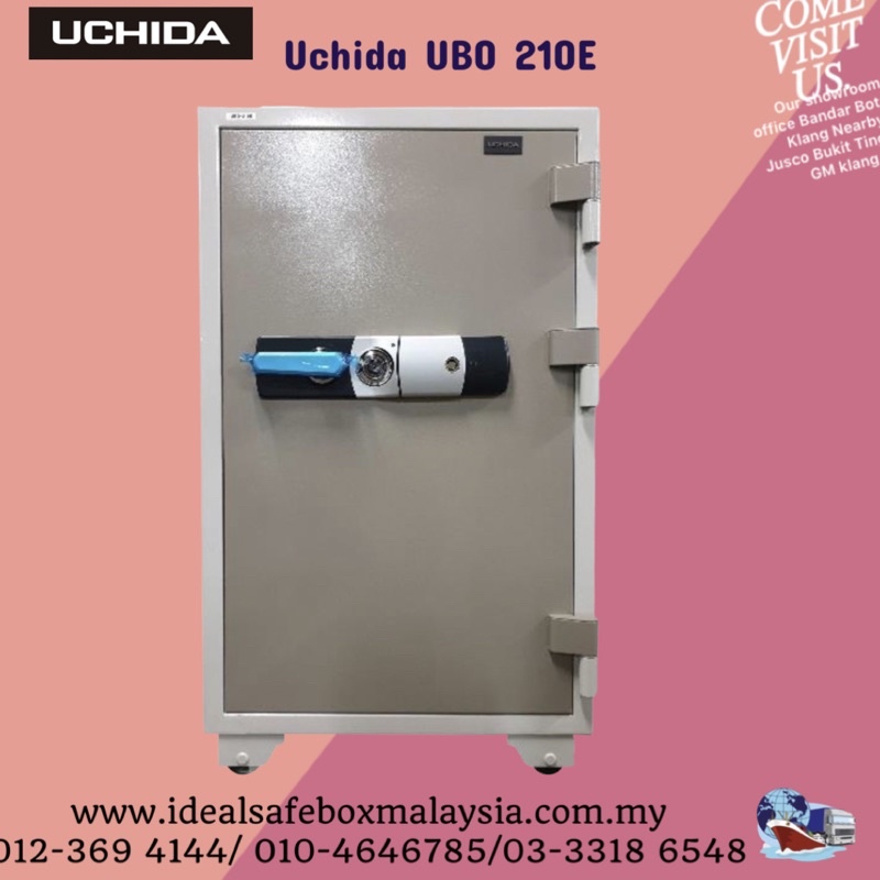 safe box UCHIDA Fire Resistant Safe Box (UBO-210E)_210KG uchida UBO 210E safes box home safe box ...