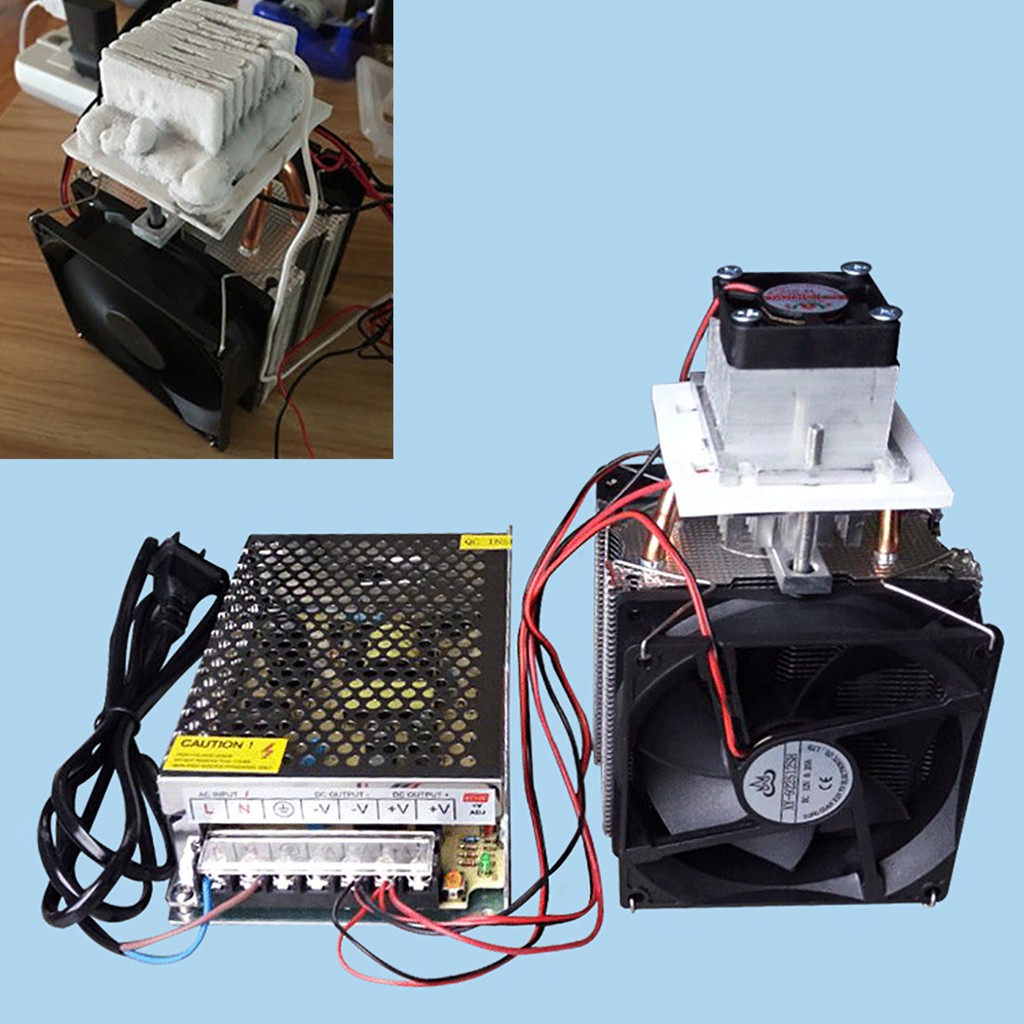 Semiconductor Refrigeration Thermoelectric Peltier Air Cooling Device ...