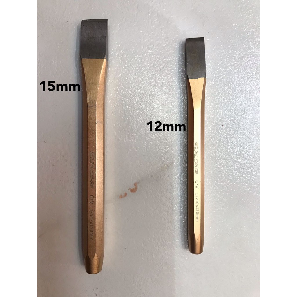 12MM/15MM flat concrete & steel chisel | pahat batu | Shopee Malaysia