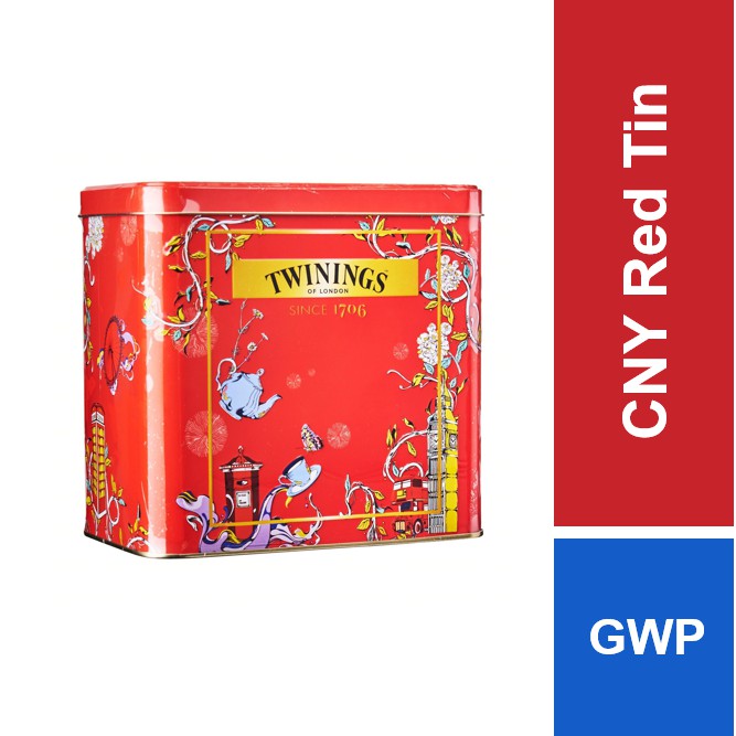 [Gift Redemption] Twinings CNY Red Tin | Shopee Malaysia
