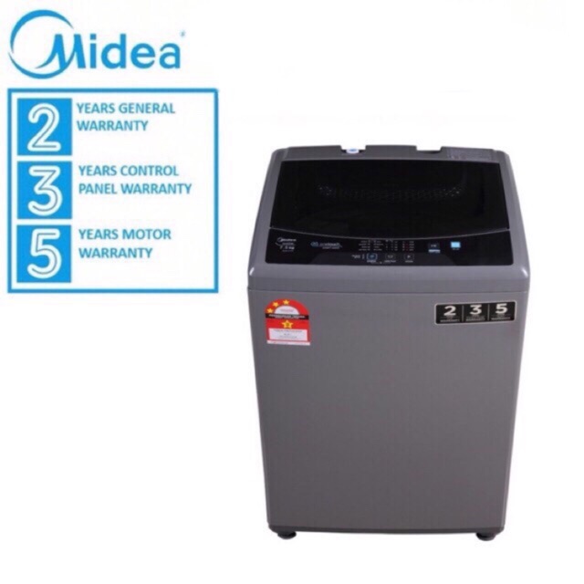 MIDEA Washer Fully Auto 7.5Kg (MA100W75) | Shopee Malaysia