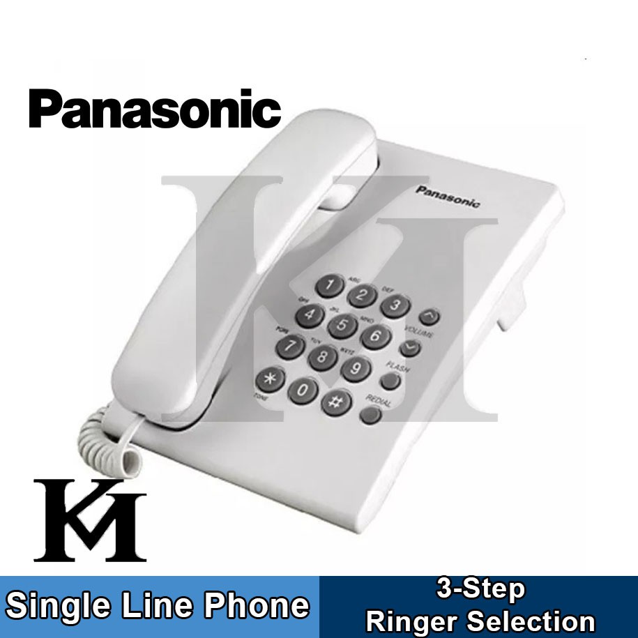 Panasonic Single Line Phone KX-TS500ML KX-TS500 | Shopee Malaysia