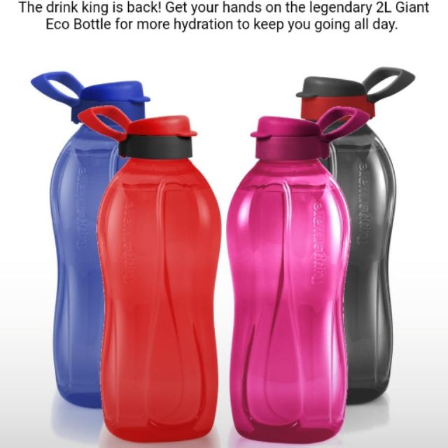 Tupperware Eco Bottle 2Ltr with/without Handle | Shopee Malaysia
