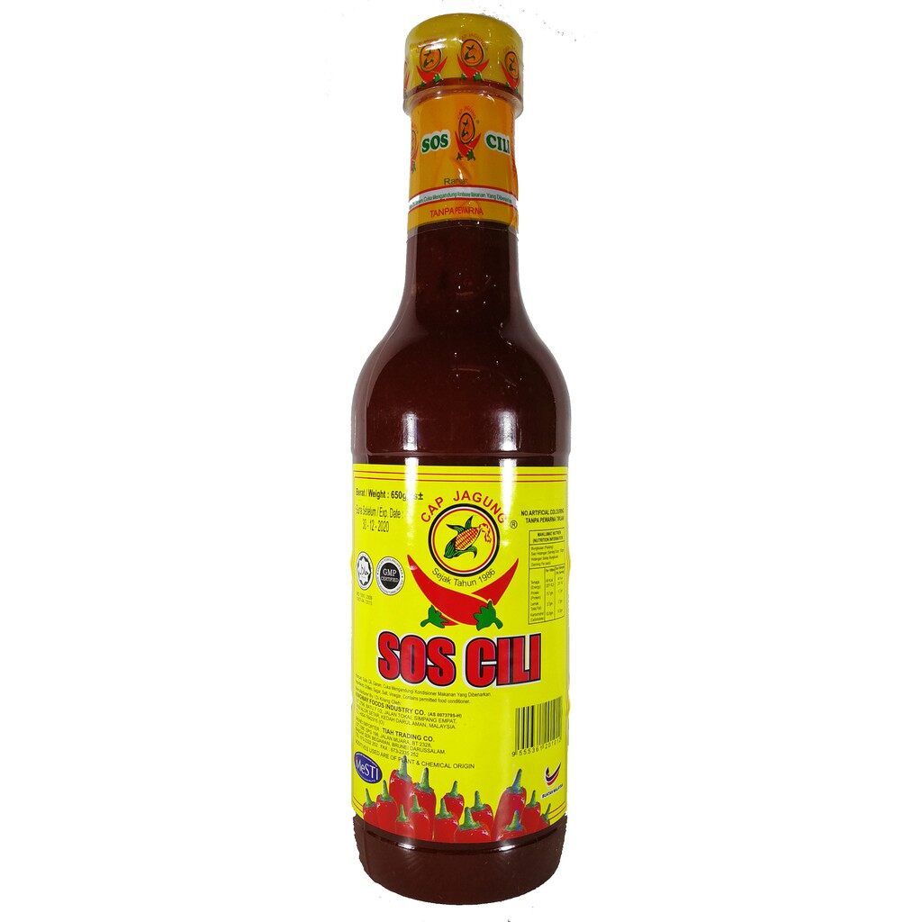 Sos Cili Cap Jagung Corn Brand Chili Sauce 625 gram [Ready Stock ...