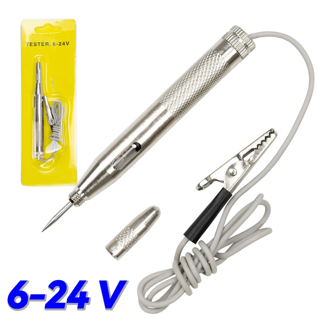 Car Truck Circuit Tester Test Pen DC 6V 12V 24V Voltage Auto Vehicle ...