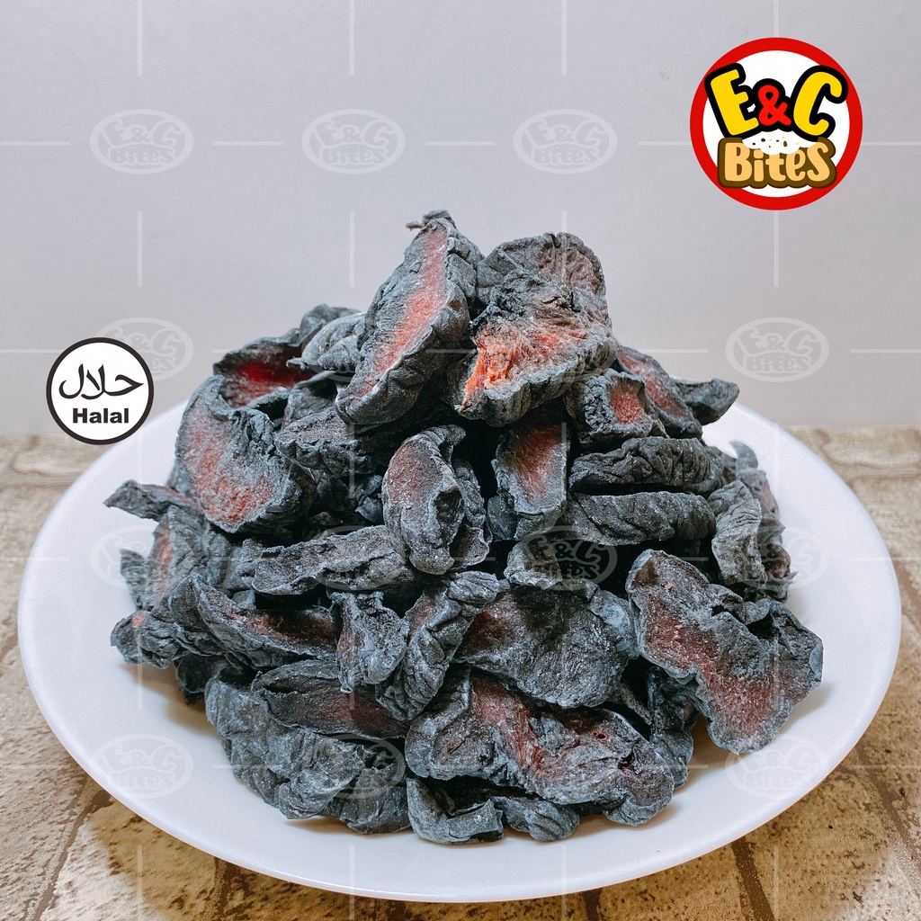 【80G / 150G / 350G】(Halal) ASAM HITAM MANIS/ Dried Black Plum/ Snacks ...