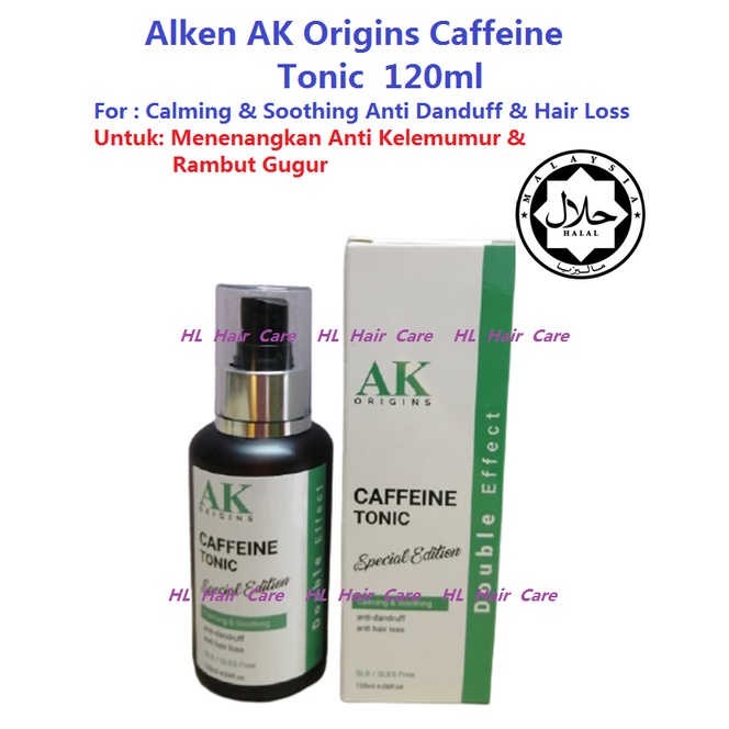 HALAL Alken AK Origins Caffeine Tonic 120ml ** Ready Stock ** | Shopee ...