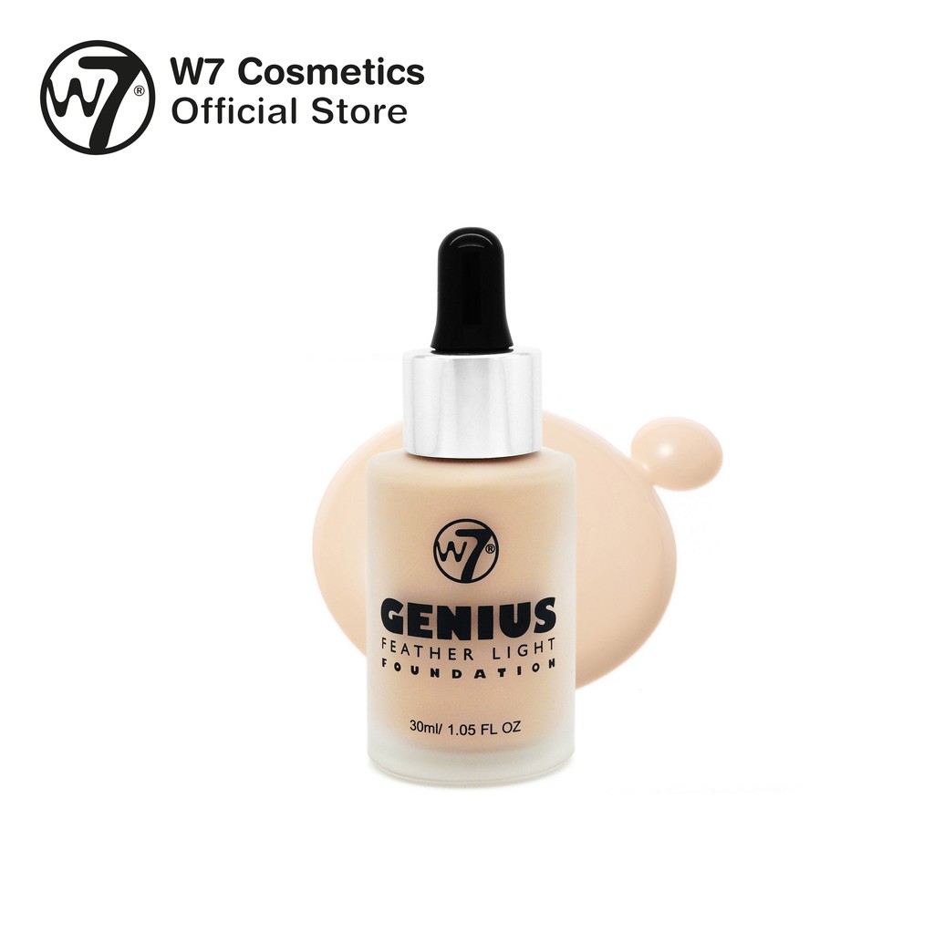 W7 GENIUS FOUNDATION - BUFF | Shopee Malaysia