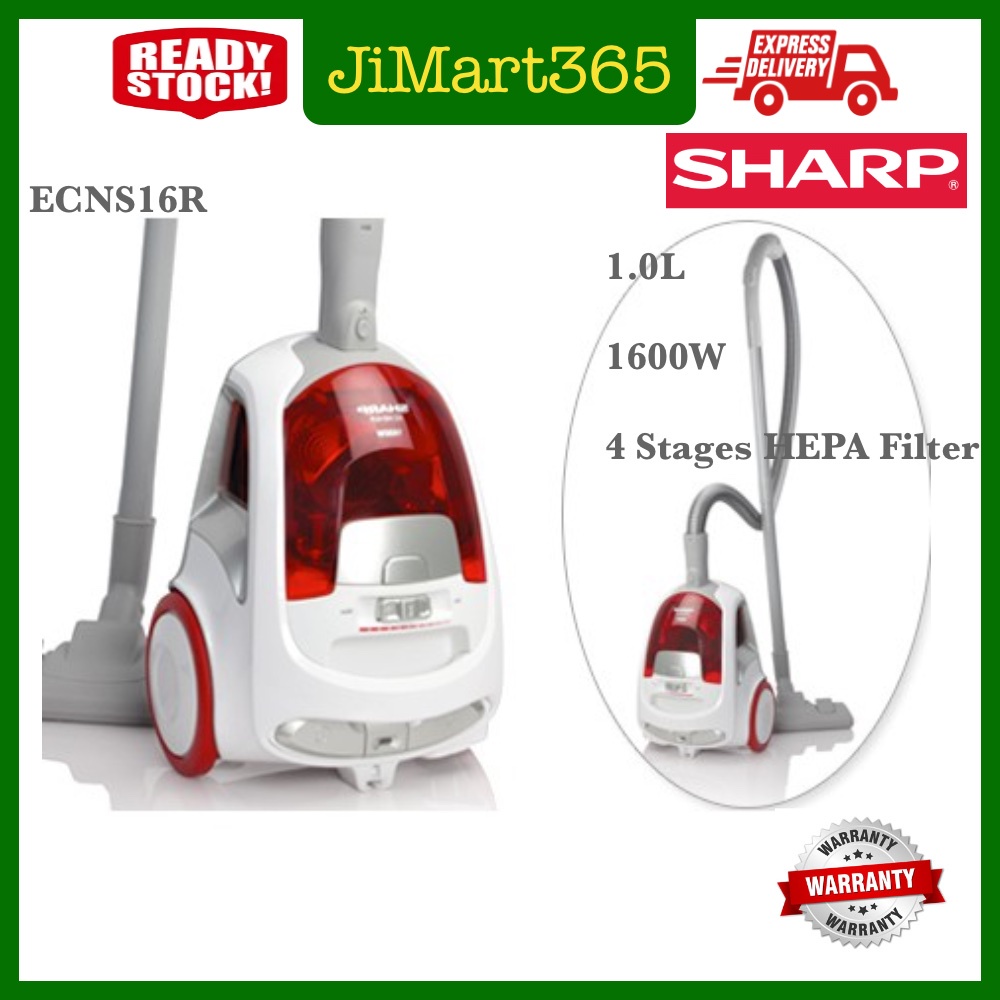 Sharp Vacuum Cleaner Bagless (1600 W) ECNS16R | Shopee Malaysia