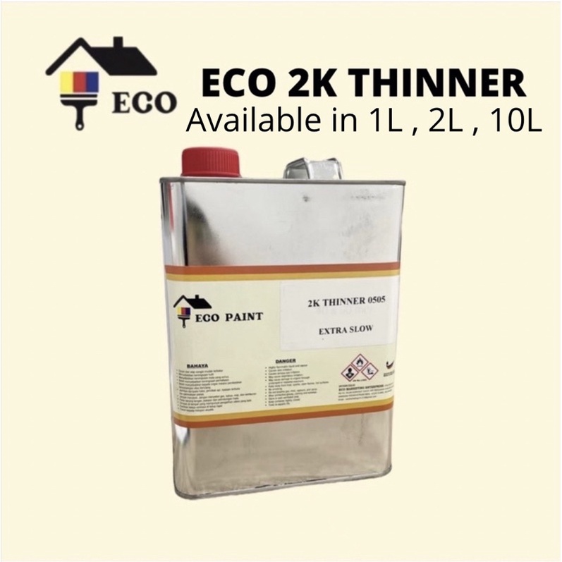 1KG/3KG ECO 2K Thinner // Cat Kereta 2K Bancuh | Shopee Malaysia