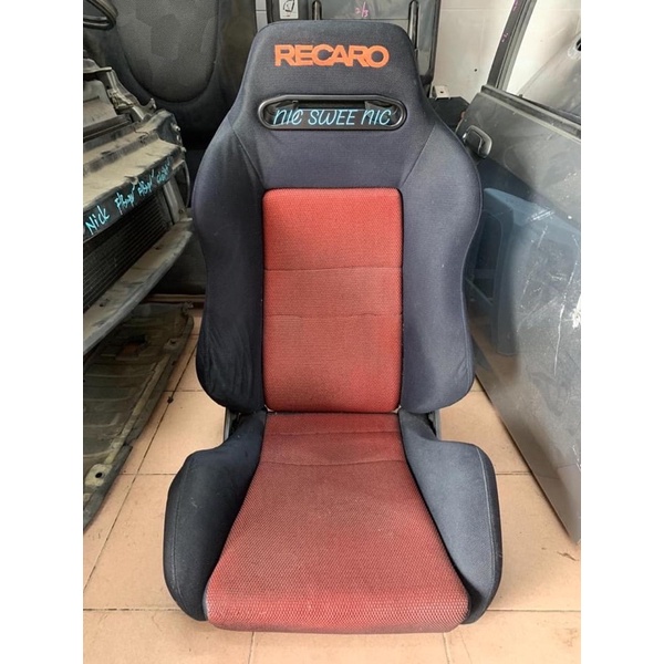 recaro sr-3 tomcat wildcat black red | Shopee Malaysia