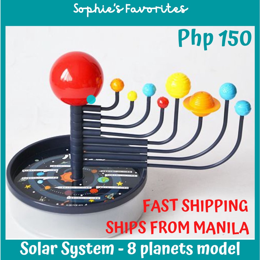 Planets Solar System - 8 Planets Model Educational Science Toy | Shopee ...