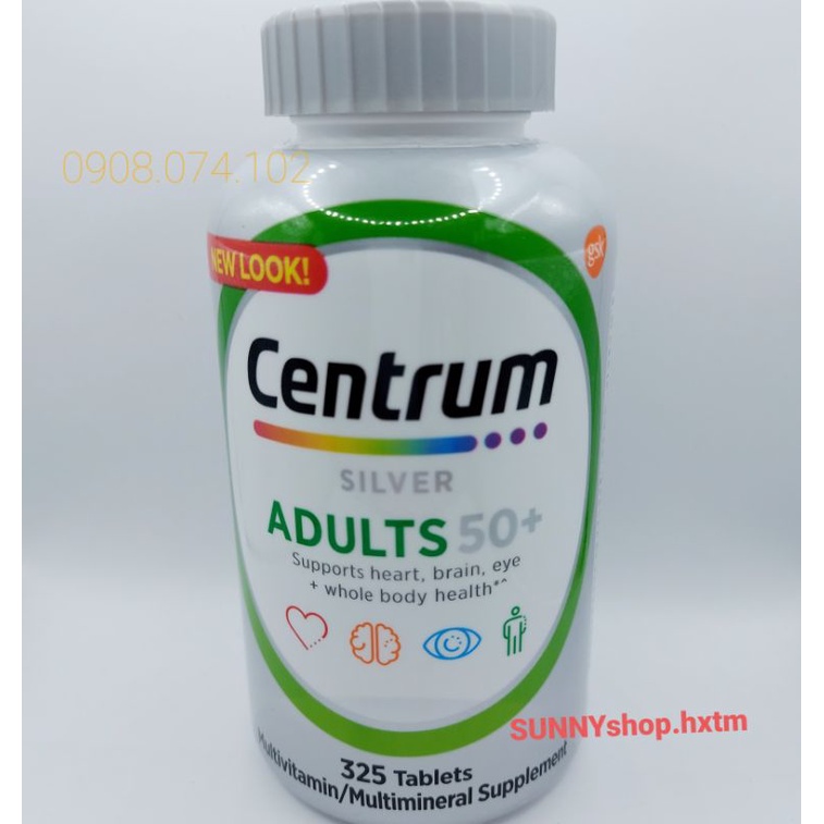 Centrum Silk ADULTTS 50+ Synthetic VITAMIN (New Model) | Shopee Malaysia