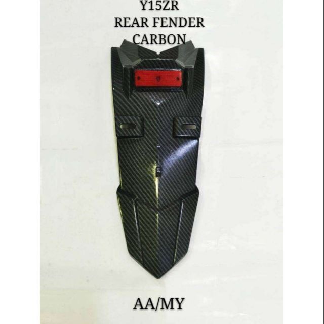 Rear Fender Mudguard Yamaha Y15ZR Y15 Jupiter MX Full Carbon | Shopee ...
