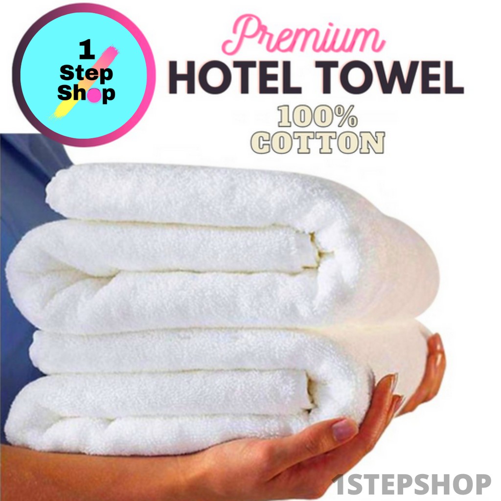 White Hotel Bath Towel Good Quality Hotel Cotton WHITE BATH TOWEL ...