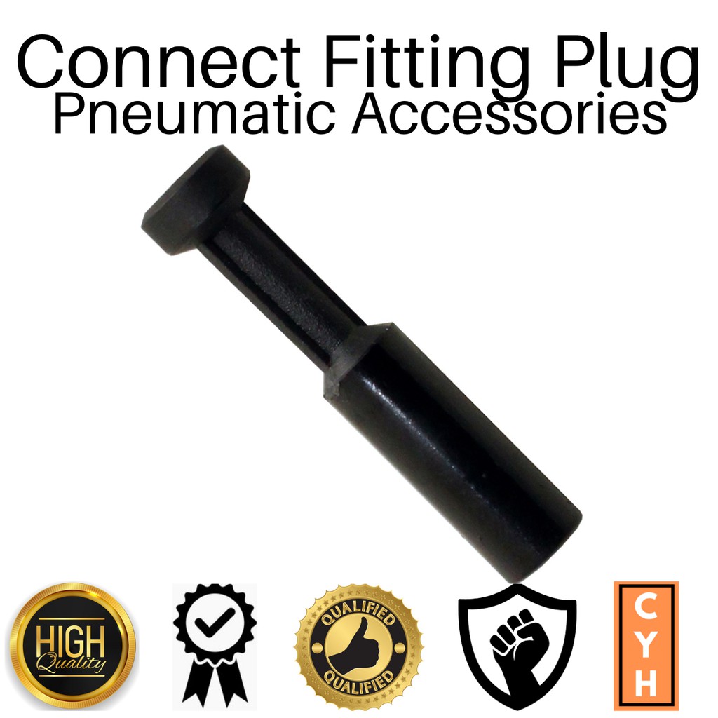 Connect Fitting Plug Pneumatic stopper 4mm 6mm 8mm 10mm 12mm | Shopee ...