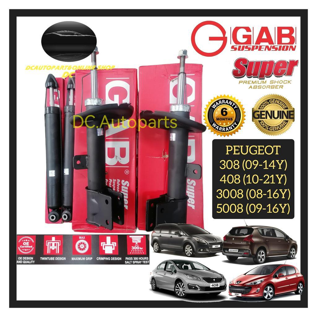 ORIGINAL GAB SUPER PREMIUM PEUGEOT 308 / 408 / 3008 / 5008 ABSORBER ...