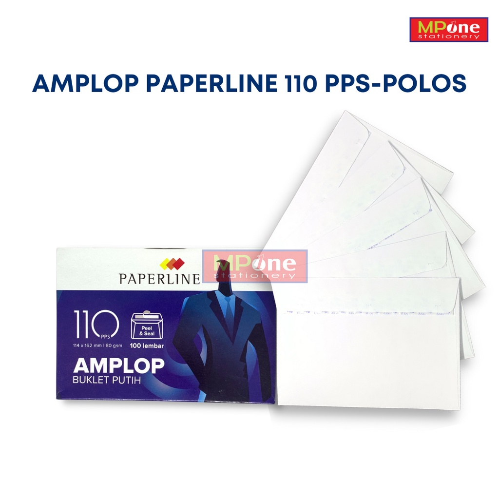 PUTIH Paperline Envelope 110/plain White Envelope/Letter Envelope 80 ...